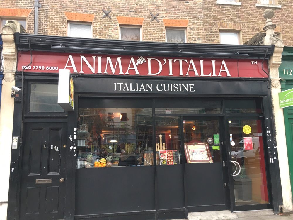 ANIMA D’ITALIA - Updated October 2024 - 114 Mile End Road, London ...