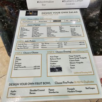 ALOHA SALADS - Updated December 2025 - 330 Photos & 219 Reviews - 98 ...