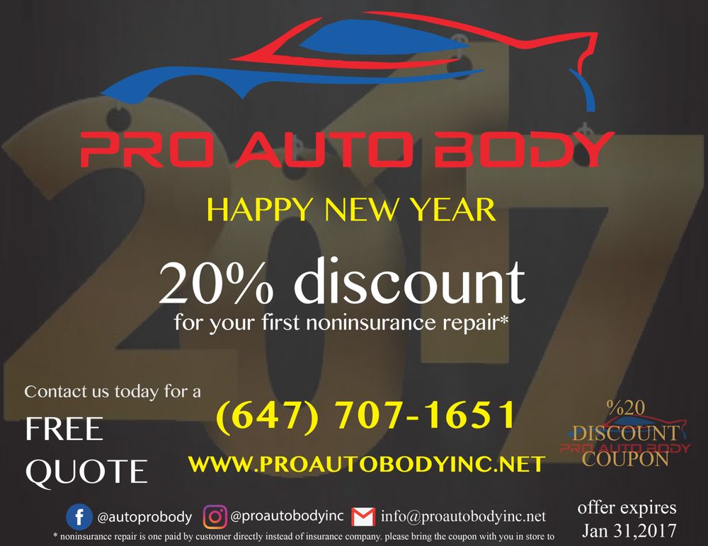 PRO AUTO BODY - Updated December 2025 - 73 Alness Street, Toronto ...