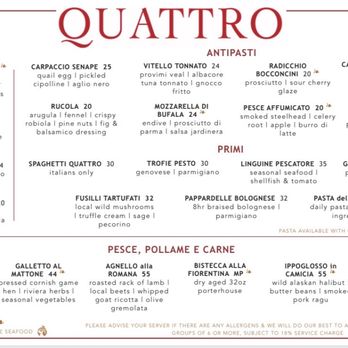 QUATTRO - Updated August 2025 - 101 Photos & 138 Reviews - 4319 Main ...