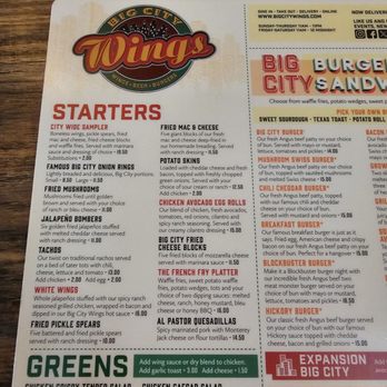 BIG CITY WINGS - Updated December 2025 - 231 Photos & 380 Reviews ...