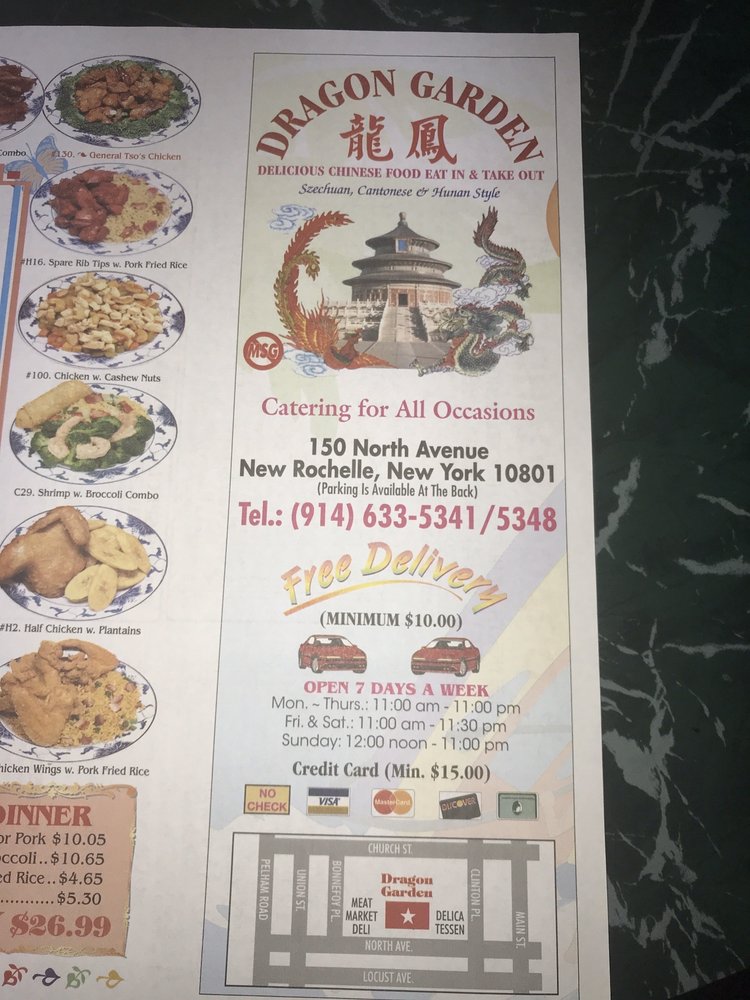 DRAGON GARDEN CHINESE REST - 12 Photos & 15 Reviews - 150 North Ave ...