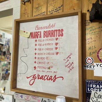 MARFA BURRITO - Updated October 2024 - 245 Photos & 263 Reviews - S ...