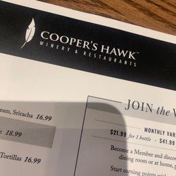 COOPER’S HAWK WINERY & RESTAURANT- AVON - Updated March 2025 - 367 ...