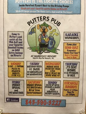 PUTTER’S PUB - Updated June 2024 - 35 Photos & 50 Reviews - 5183 ...