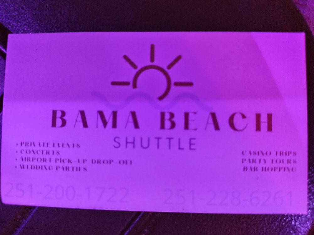 BAMA BEACH SHUTTLE - Updated July 2025 - 10 Photos - Gulf Shores ...