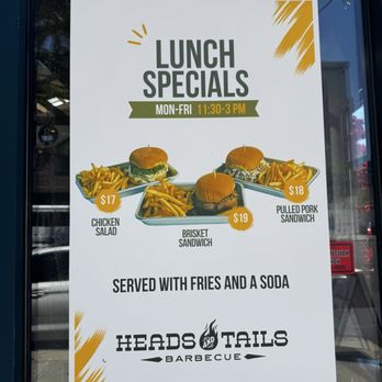 HEADS AND TAILS BARBECUE - Updated September 2025 - 266 Photos & 169 ...