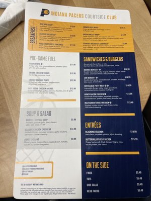 INDIANA PACERS COURTSIDE CLUB - Updated November 2024 - 12 Photos ...