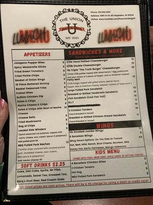 THE UNION BAR AND GRILL - Updated December 2025 - 8961 N US Hwy 421 ...