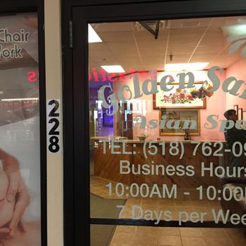Asian golden spa store