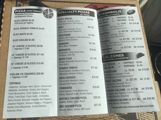 POZZY BROS PIZZA - 16 Reviews - 5380 Stadium Pkwy, Rockledge, FL - Menu ...