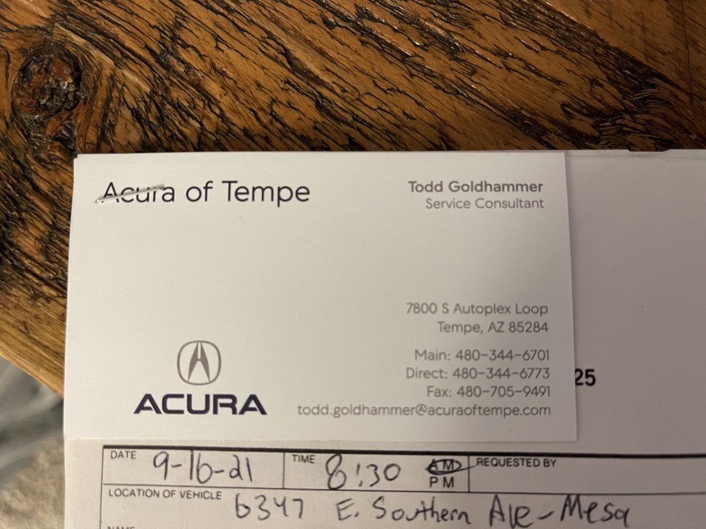 ACURA OF TEMPE - Updated August 2025 - 26 Photos & 223 Reviews - 7800 S ...