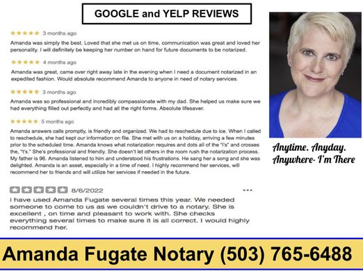 AMANDA FUGATE NOTARY - Updated July 2025 - Oregon City, Oregon ...
