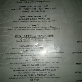 SIDELINES GRILL - Updated January 2026 - 26 Photos & 13 Reviews - 20116 ...