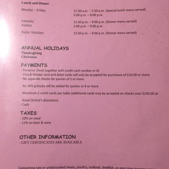 ROYAL ORCHID - Updated October 2025 - 49 Photos & 92 Reviews - 38 Elm ...