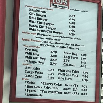 TOPS CHOICE HAMBURGERS - Updated April 2025 - 31 Photos & 99 Reviews ...
