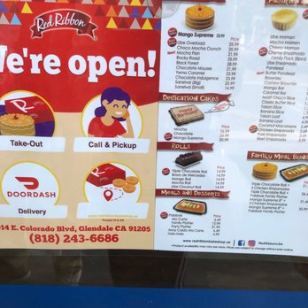 RED RIBBON BAKESHOP - Updated May 2025 - 281 Photos & 142 Reviews - 914 ...