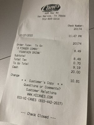 RAISING CANE’S CHICKEN FINGERS - 23 Photos & 68 Reviews - 928 Hwy 80 ...