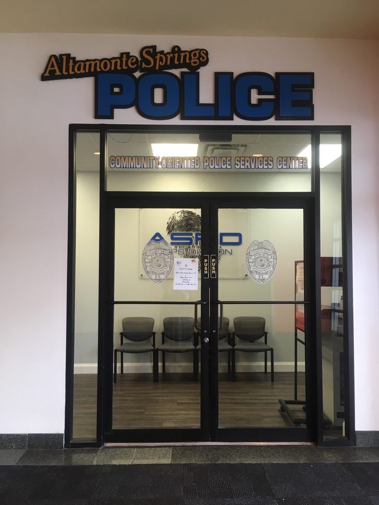 ALTAMONTE SPRINGS POLICE - Updated June 2025 - 451 E Altamonte Dr ...