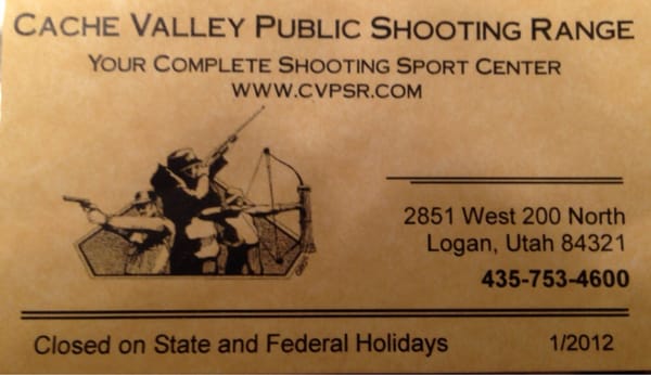 CACHE VALLEY PUBLIC SHOOTING RANGE - Updated May 2026 - 2851 W 200th N ...