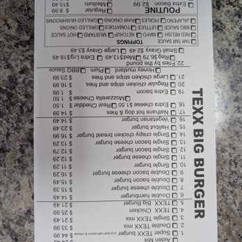 TEXX BIG BURGER - Updated January 2026 - 138 Photos & 133 Reviews ...