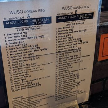 WUSO KOREAN BBQ - Updated May 2024 - 82 Photos & 62 Reviews - 23410 ...