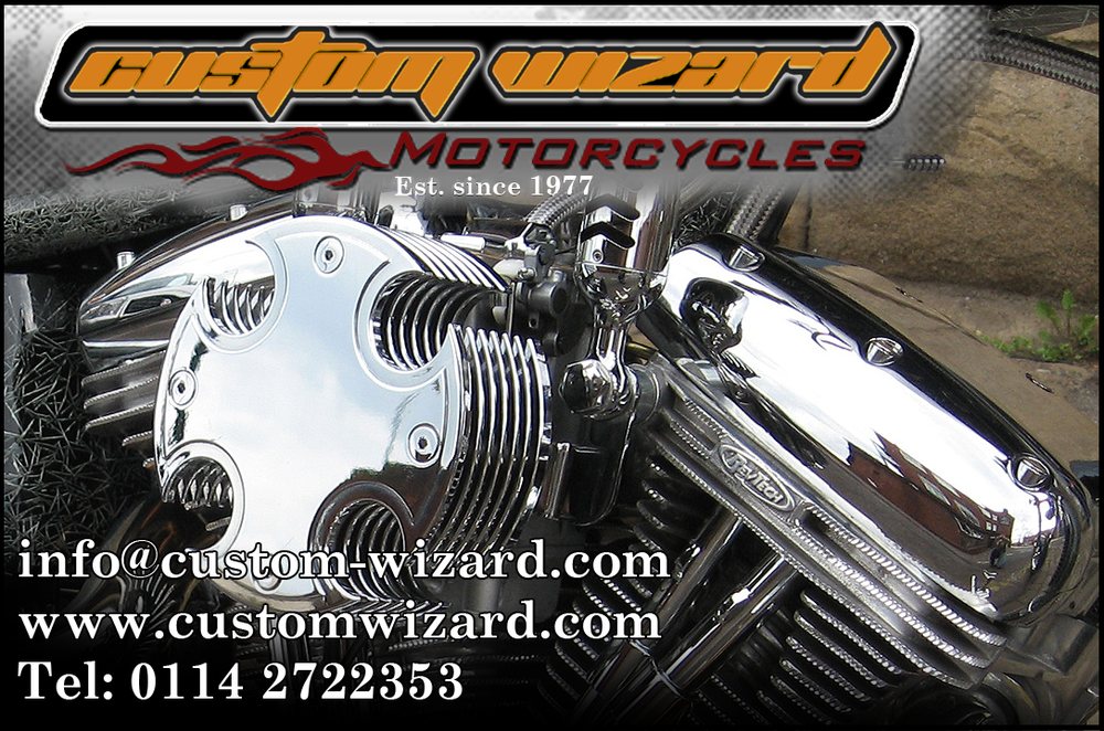 CUSTOM WIZARD MOTORCYCLES - Updated October 2025 - 2 Wicker Arches ...