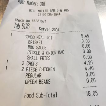 BILL MILLER BBQ - Updated September 2025 - 41 Photos & 75 Reviews ...