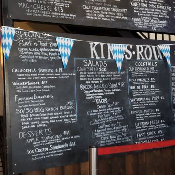 KINGS ROW GASTROPUB - Updated September 2025 - 1845 Photos & 1738 ...