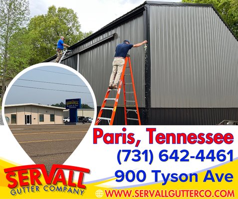SERVALL GUTTER COMPANY - Updated August 2025 - 20 Photos - 900 Tyson Ave, Paris, Tennessee ...