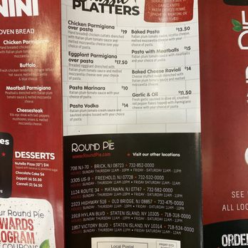 ROUND PIE PIZZA - FREEHOLD - Updated April 2025 - 40 Photos & 19 ...