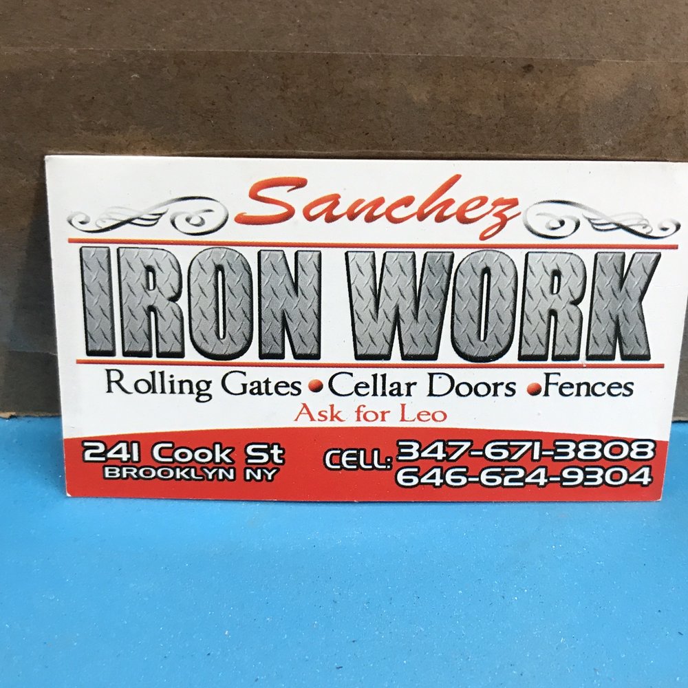 SANCHEZ IRON WORK - Updated January 2025 - 241 Cook St, Brooklyn, New ...