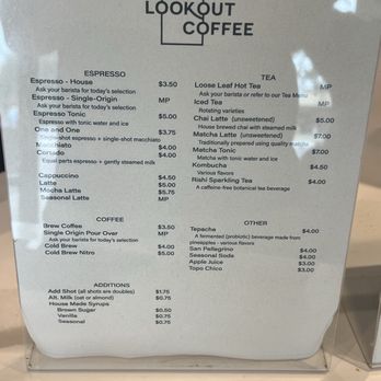 LOOKOUT COFFEE - Updated May 2024 - 264 Photos & 141 Reviews - 2135 S ...