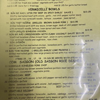 OLD SAIGON PHO RESTAURANT - Updated March 2025 - 223 Photos & 280 ...