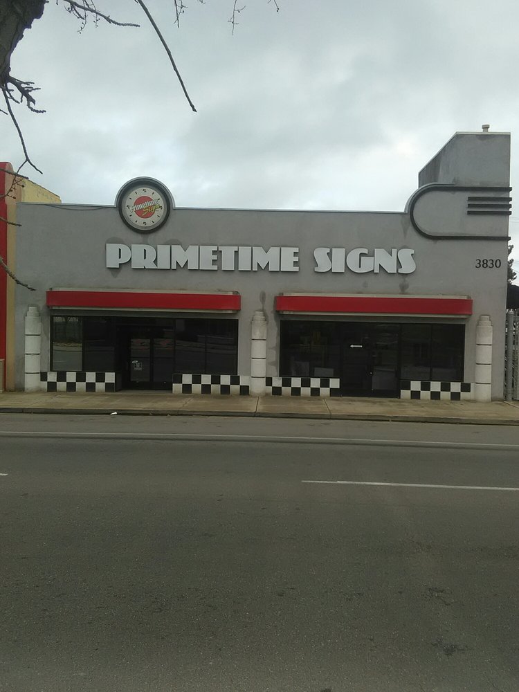 PRIMETIME SIGNS & BANNERS - Updated October 2025 - 3830 Chester Ave ...