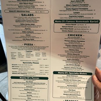 THE ORIGINAL MAMA D’S ITALIAN KITCHEN - Updated November 2024 - 4935 ...