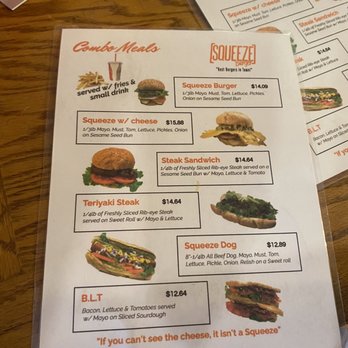 SQUEEZE BURGER- ROSEVILLE - Updated December 2024 - 399 Photos & 513 ...