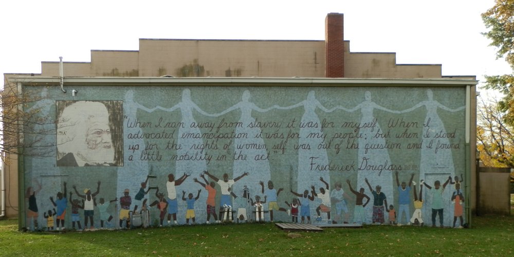 FREDERICK DOUGLASS MURAL - 1616 E 25th St, Indianapolis, IN - Yelp
