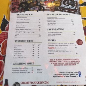 CHAMPY’S FAMOUS FRIED CHICKEN - Updated April 2025 - 881 Photos & 1005 ...