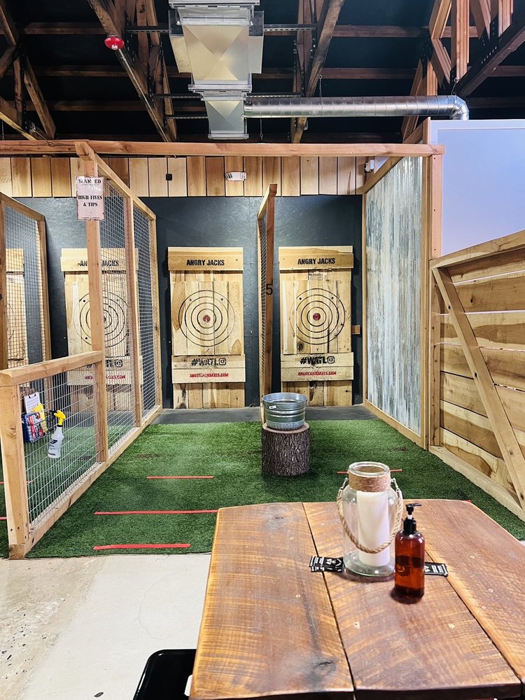 ANGRY JACK’S AXE THROWING CLUB - 15 Photos - 15 E Uwchlan Ave, Exton ...