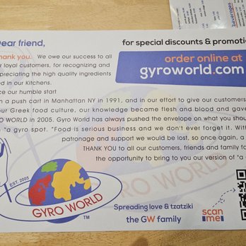 GYRO WORLD - Updated December 2025 - 710 Photos & 686 Reviews - 194-21 ...