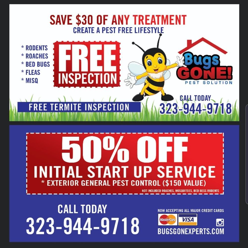 BUGS GONE PEST SOLUTION - Updated July 2025 - Inglewood, California ...