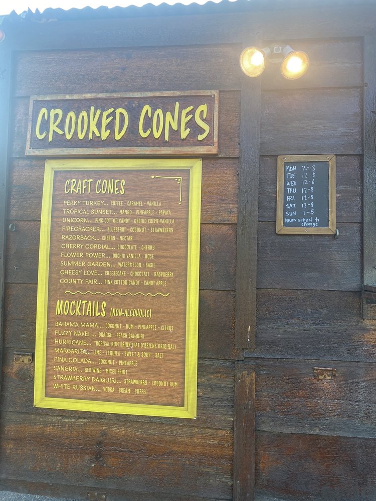CROOKED CONES - Yellville, Arkansas - Shaved Ice - Phone Number - Yelp