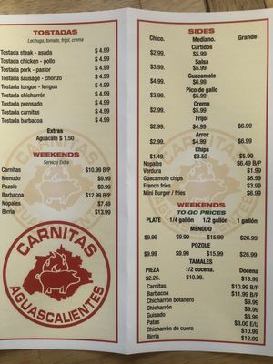 CARNITAS AGUASCALIENTES - Updated December 2025 - 12 Reviews - 6420 W ...