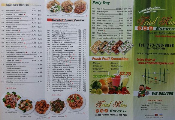 FRIED RICE EXPRESS - 13 Photos & 75 Reviews - 7108 W Higgins Ave ...