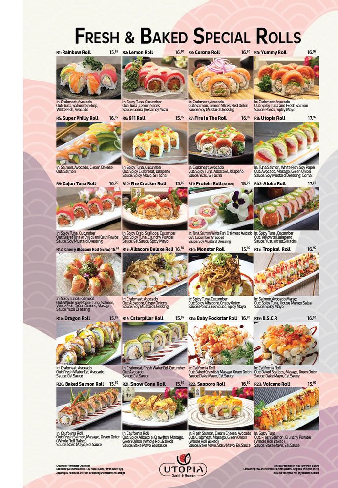 UTOPIA SUSHI AND RAMEN - Updated May 2024 - 104 Photos & 60 Reviews ...