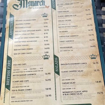 THE MONARCH PUB & RESTAURANT - Updated 05/2025 - 217 Photos & 299 ...