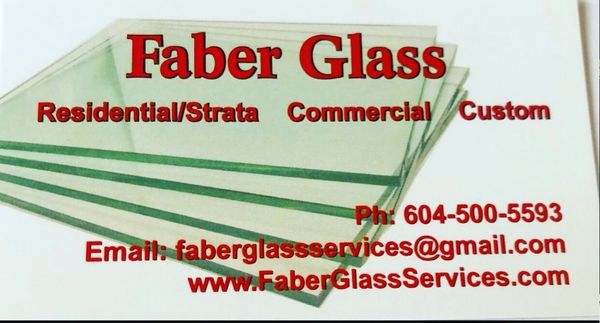 FABER GLASS - Updated July 2025 - 7165 Fulton Avenue, Burnaby, British ...