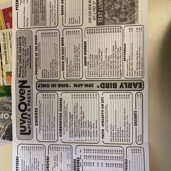 LUV’N OVEN PIZZA & PASTA - Updated August 2024 - 99 Photos & 127 ...