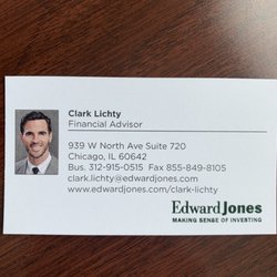 EDWARD JONES - FINANCIAL ADVISOR: CLARK LICHTY - 939 W N Ave, Chicago ...